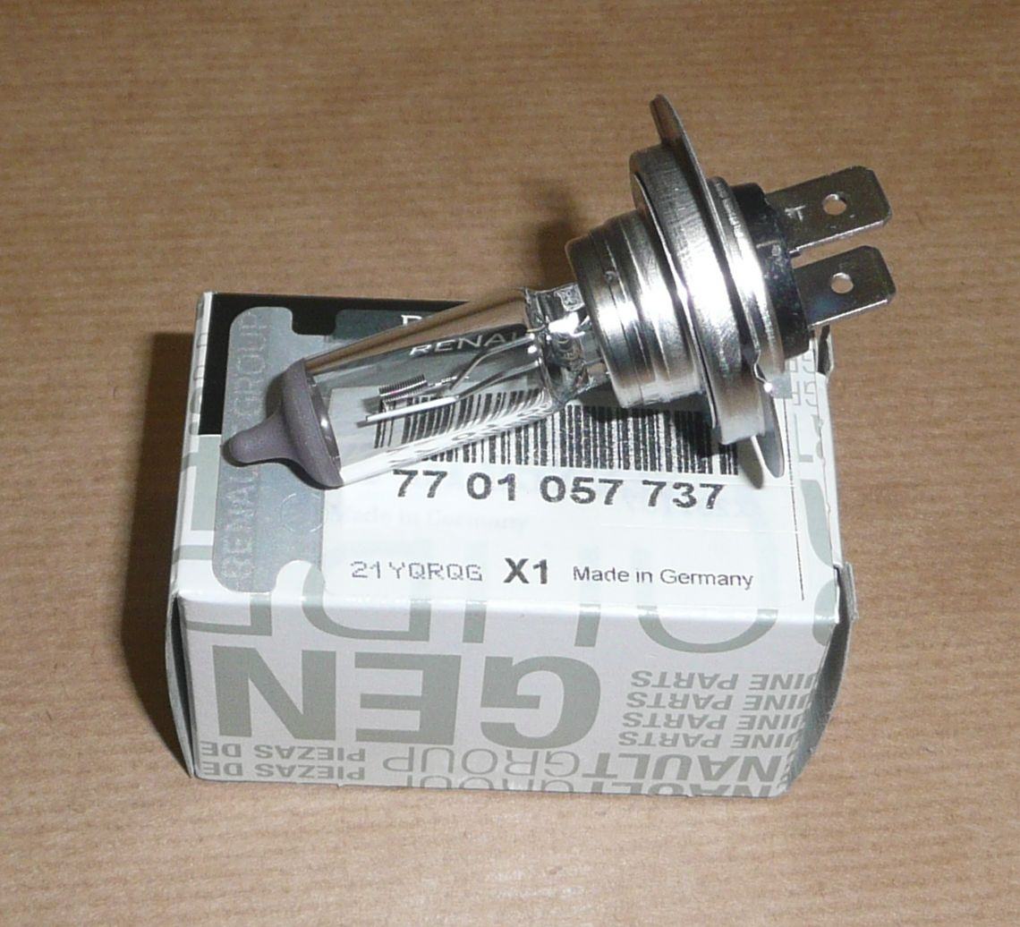 RENAULT 7701057737 ŻARÓWKA H7 12V 55W LONG LIFE RENAULT - Frauto